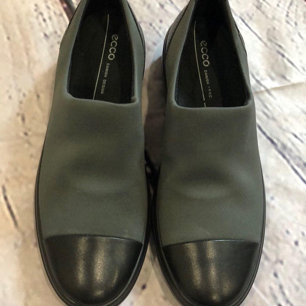 Ecco Soft Wedge Women's Slip-On Shoes. - Gem